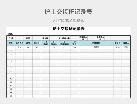 医院交接班时间图标