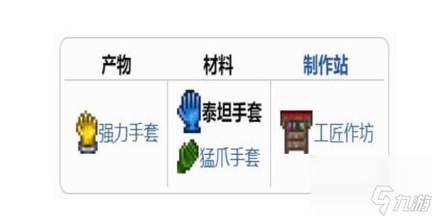 泰拉瑞亚最终手套是啥截图