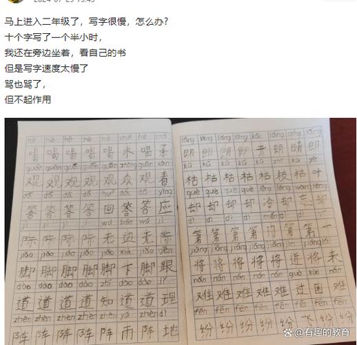 写字慢的孩子很笨吗截图