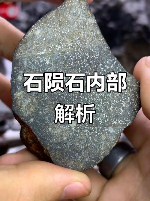 石陨石切开后内部图片
