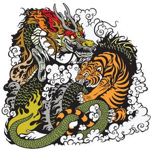 虎爪和龙爪的对照图图标