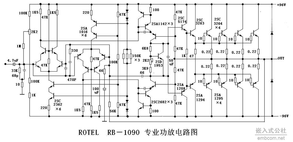 功放原理图截图