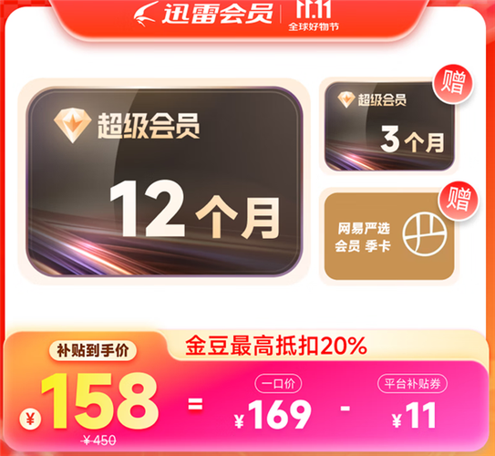 迅雷年费超级会员权益图标
