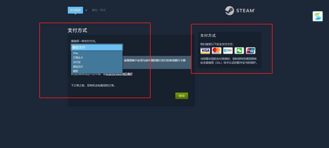 手机steam跳转不到支付页面图标