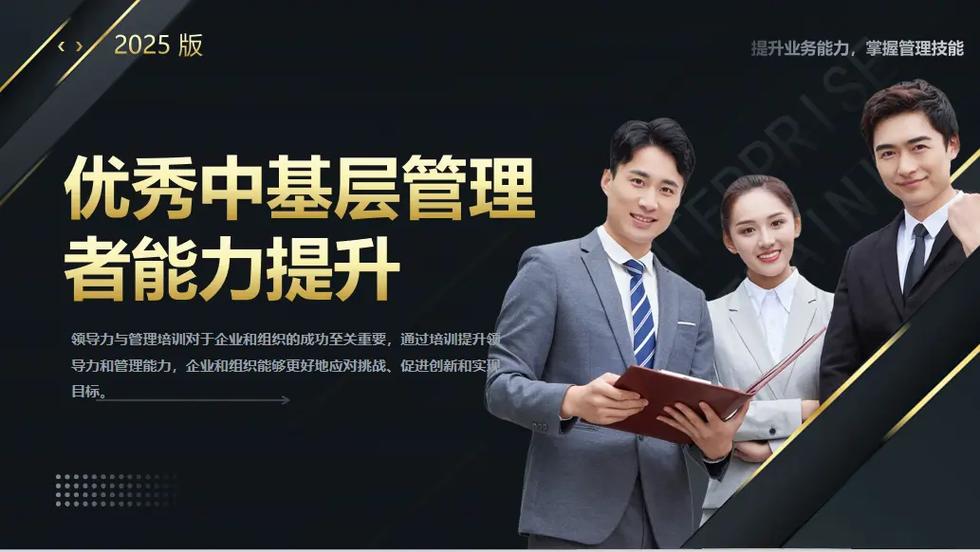 中基层管理培训图标