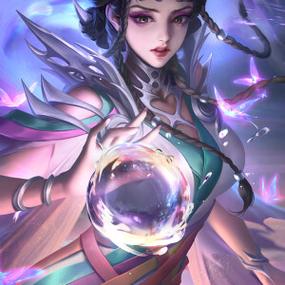 芈月白晶晶头像图标