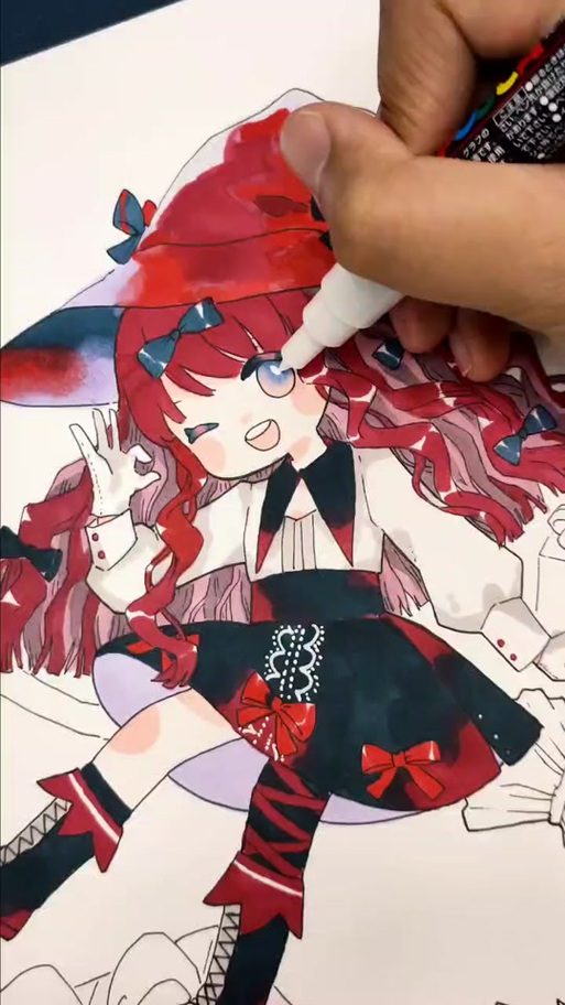 女主是红头发的漫画恶女的图标