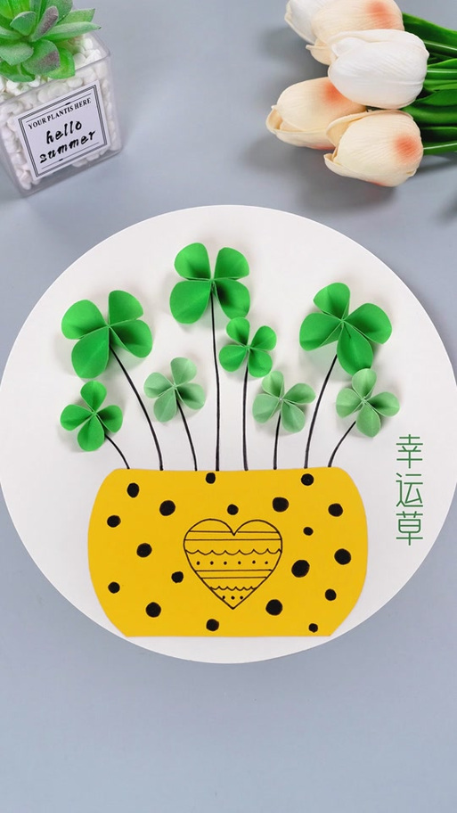 关于幼儿园做手工的主题图标