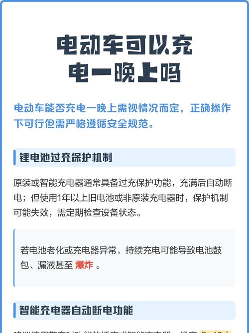 充电可以充一晚上吗图标