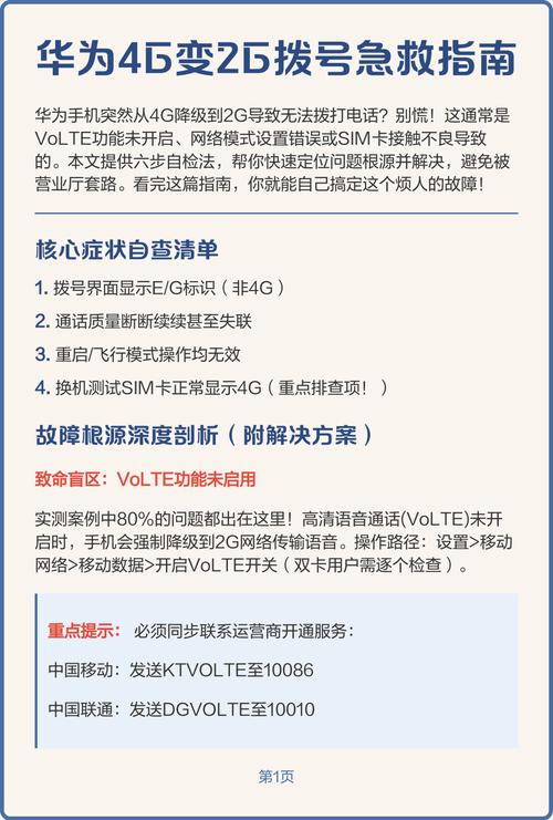拨打电话4g变2g解决办法截图