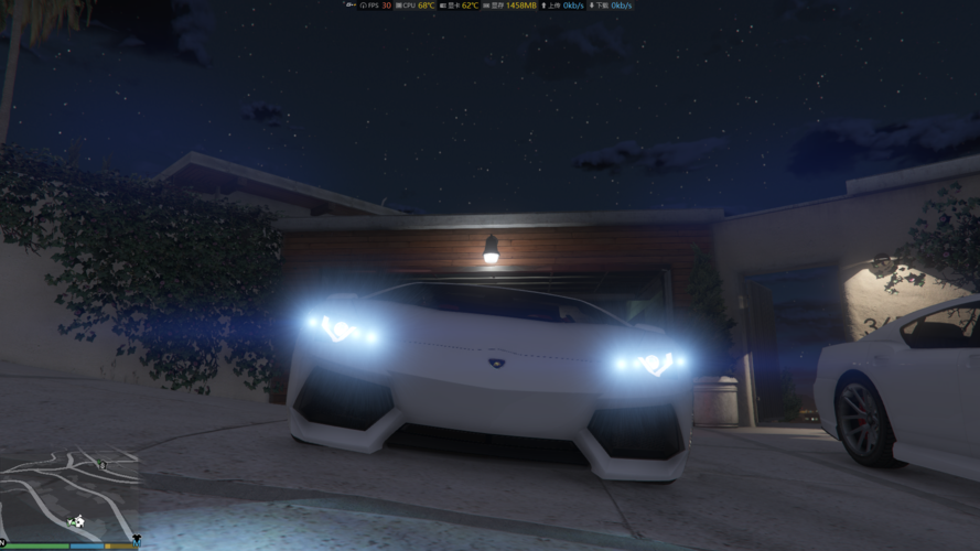 gta5开车灯