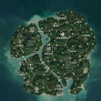 和平精英地图图标