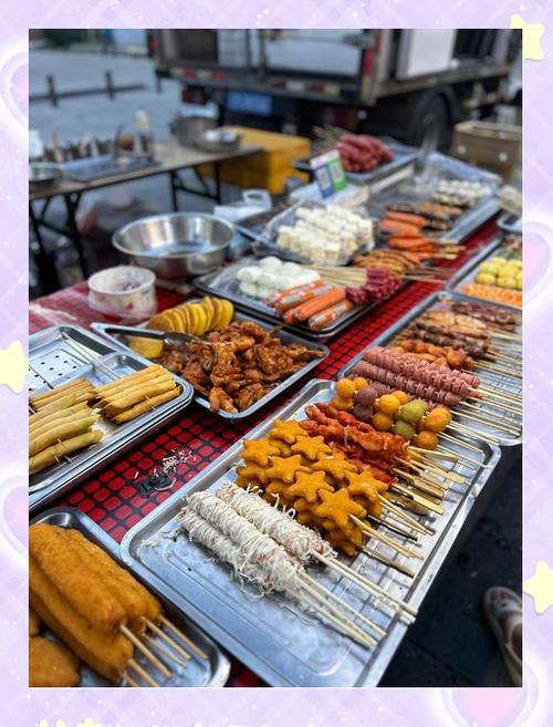 美食小吃街边摊