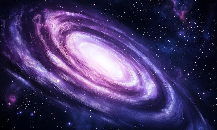 紫色宇宙图片图标