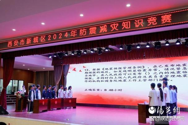 防灾减灾科普先行知识竞赛图标