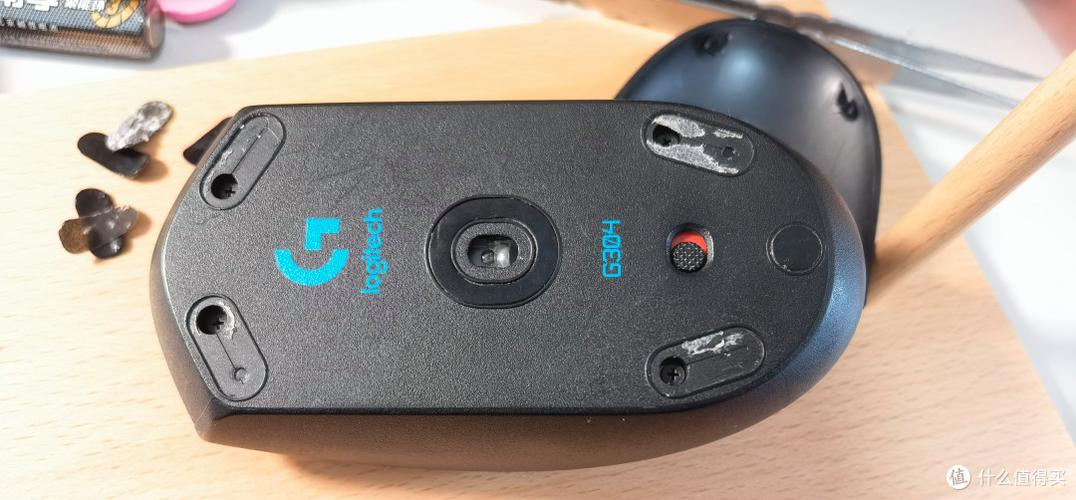 罗技鼠标左右键互换了图标