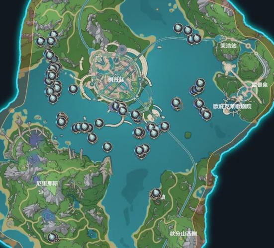 原神地图4.0图标
