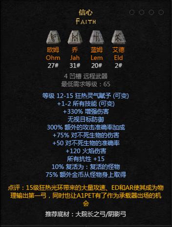 暗黑2重制版信心图标
