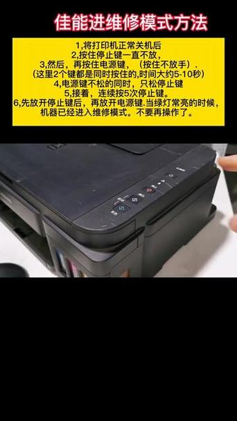 佳能打印机信号灯不亮截图