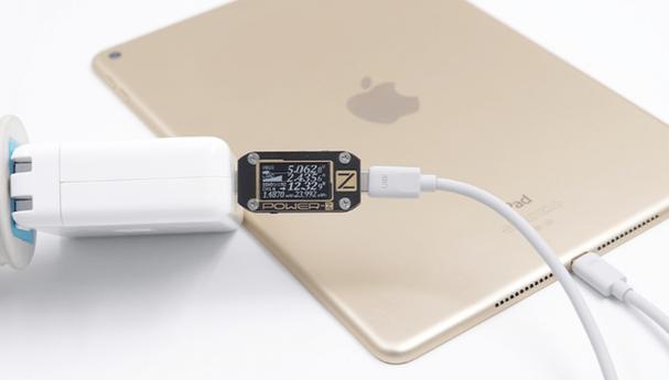 拿iphone充电器充ipad截图