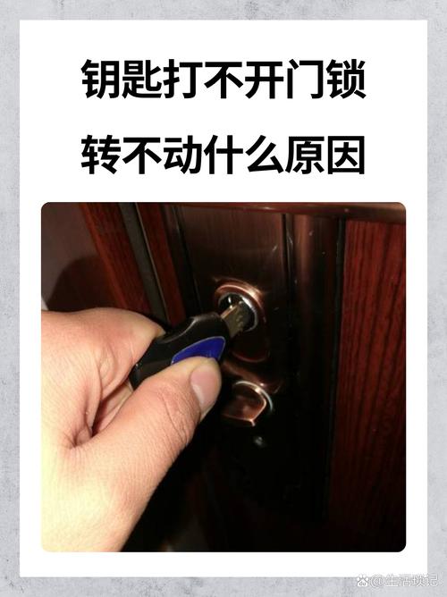 门锁钥匙拔不出来但是可以转动图标