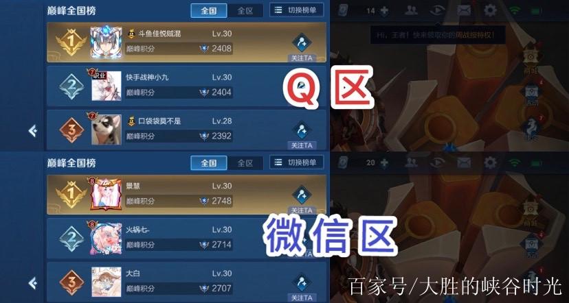 王者荣耀微信区和qq区哪个厉害图标