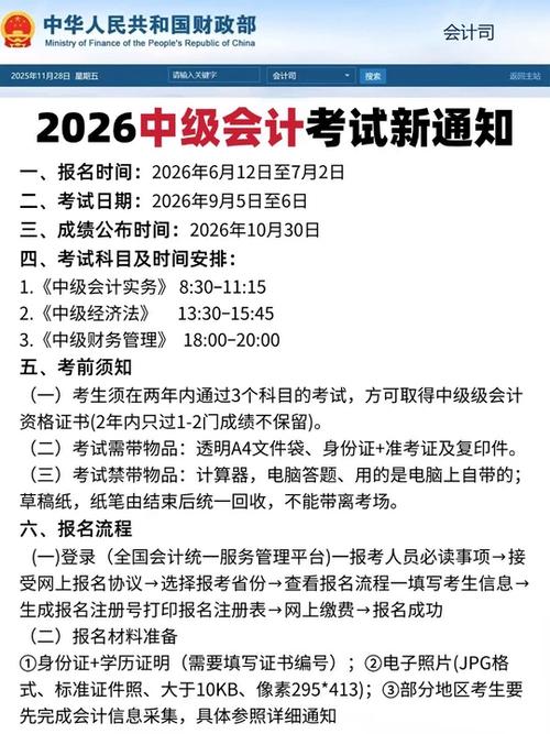 中级会计报名要求图标