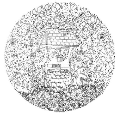 秘密花园涂色本全集图标