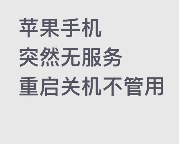 苹果无服务如何解决截图