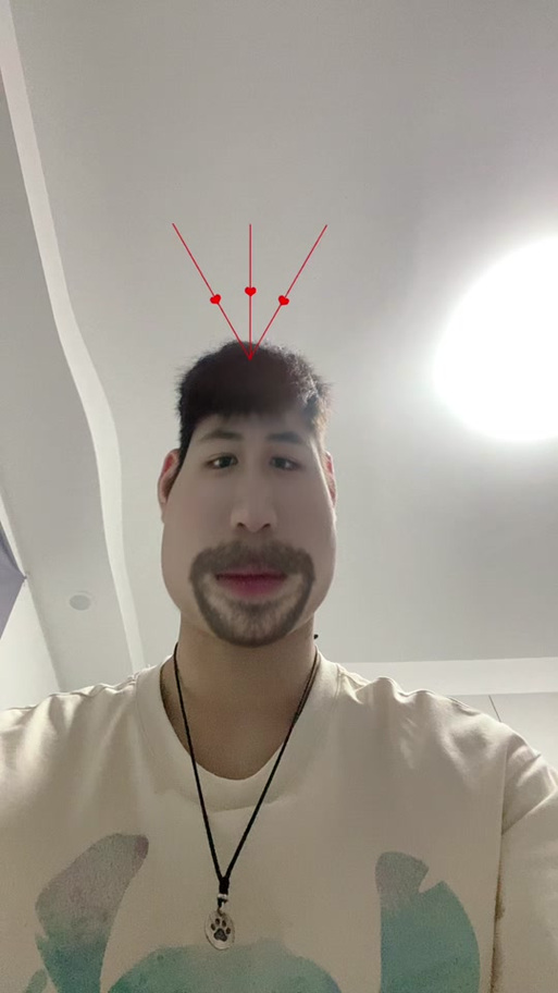 抖音一根红线变老的特效截图