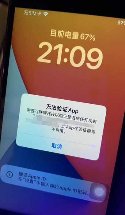 已验证的app为什么不能用了图标