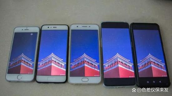 换屏之后屏幕有色差图标