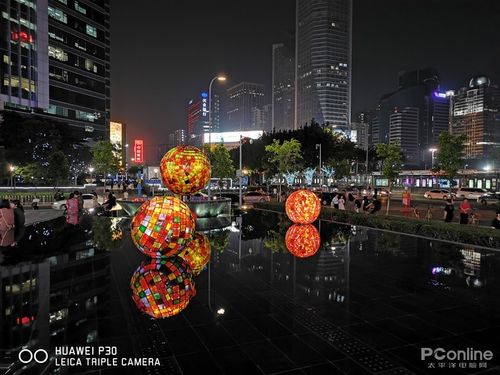 华为p30夜景拍摄为什么会有延时图标