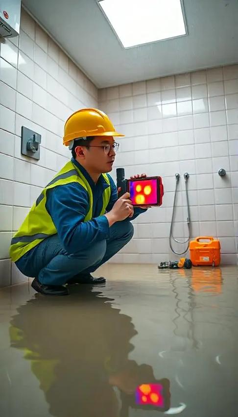 卫生间下水道漏水到楼下怎么修截图