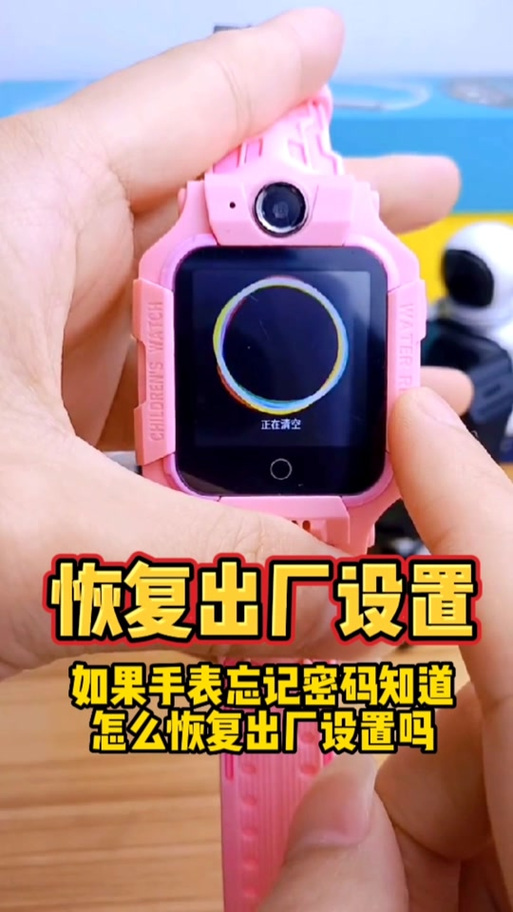 智能手表恢复出厂密码图标
