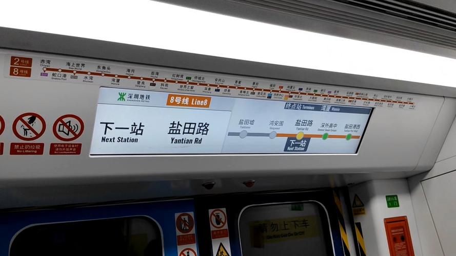 深圳地铁所有的报站格式图标