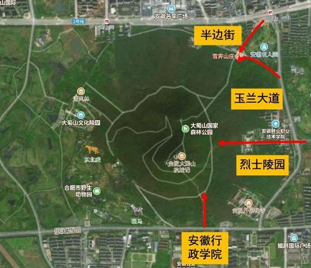 大蜀山爬山走哪个门图标