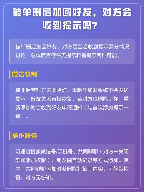 删除好友又加回来对方会有提示吗截图
