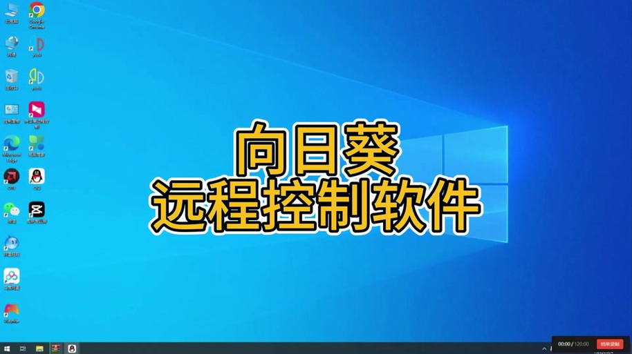 向日葵退出远程控制图标