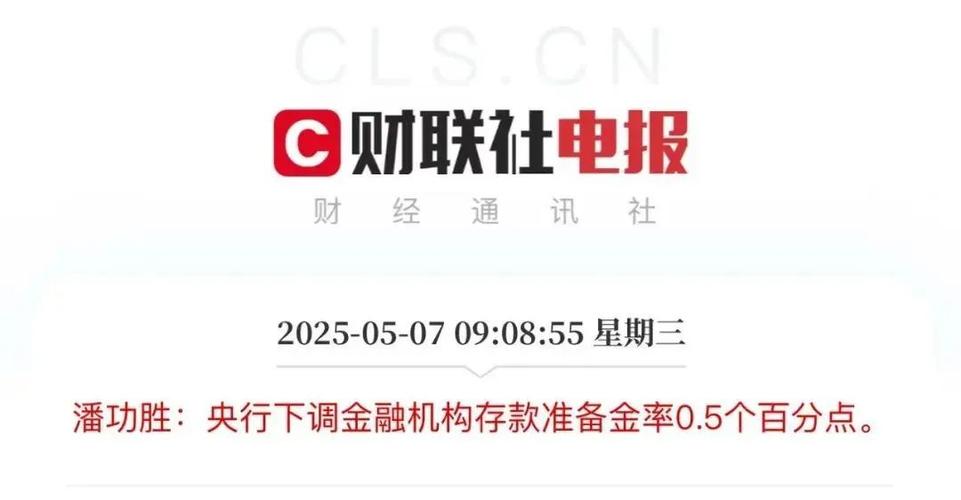 今晚央行宣布降息通知截图