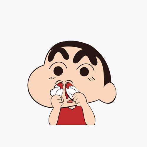 动漫人物流鼻血图片