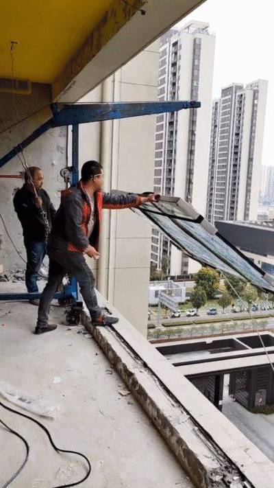 落地窗怎么固定安装