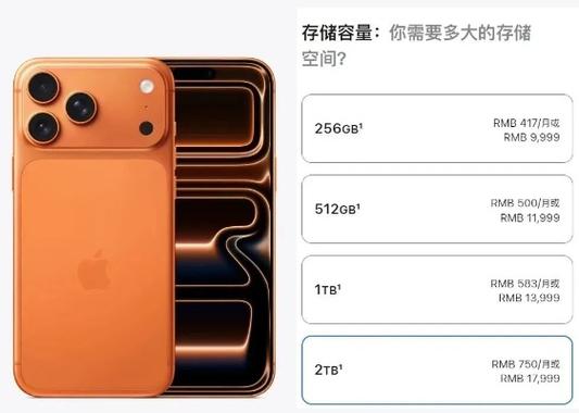 苹果17promax参数详细参数图标