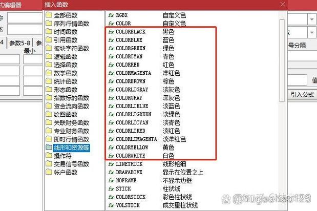 通达信改变当前k线颜色