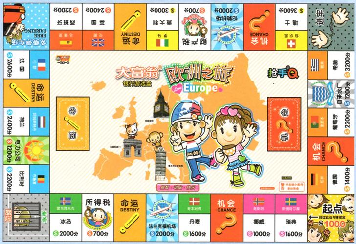 大富翁桌游规则图标