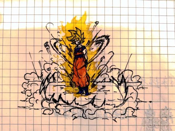 火柴人超级赛亚人图标