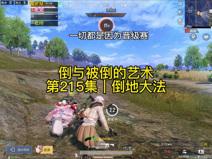 和平精英倒地后如何自救截图