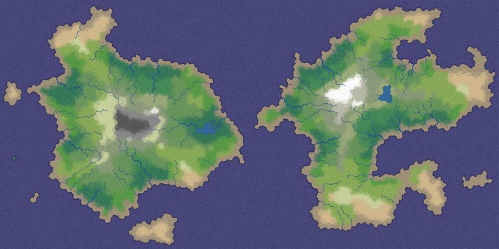 unity随机生成地图截图