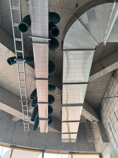 通风管道安装制作图标