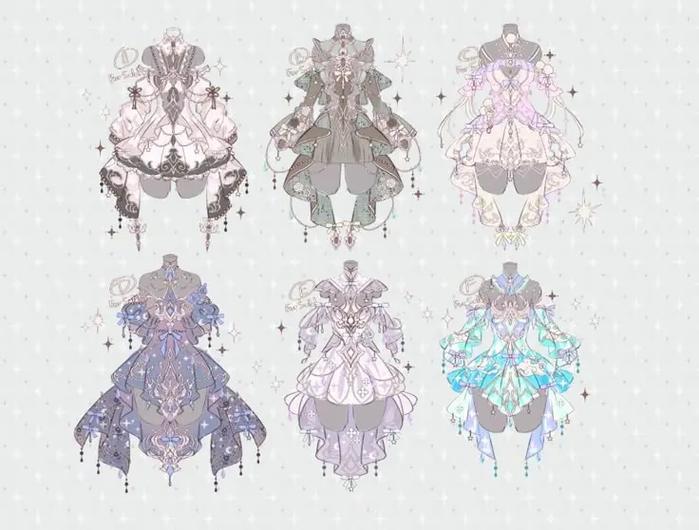 oc衣服设计素材图标